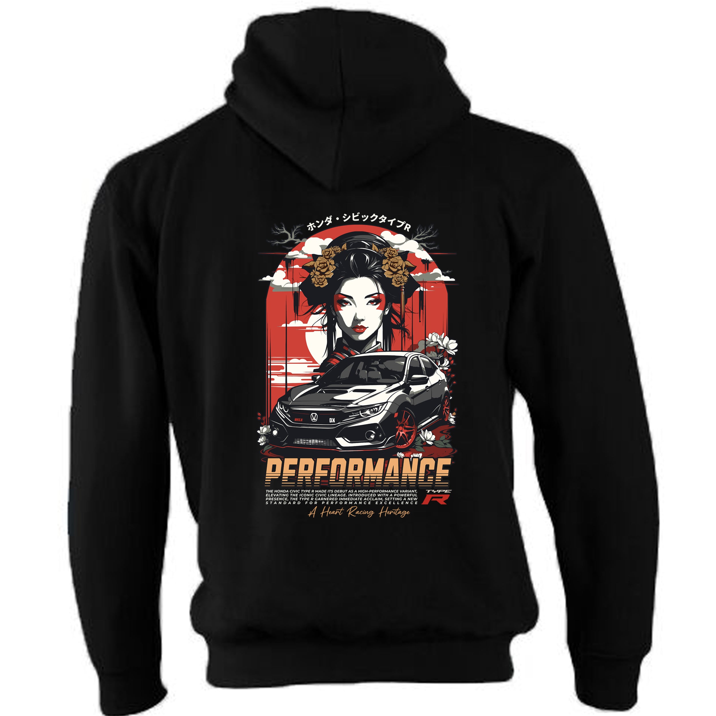 JDM Zip Hoodie Japanese Modified Automotive Street Drift Drag Race Car ...